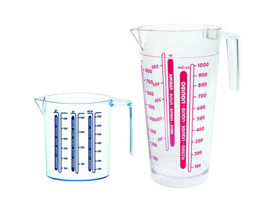 Caraffa graduata con manico - grande lt.1 - ø cm.11x21h. | Leroy Merlin