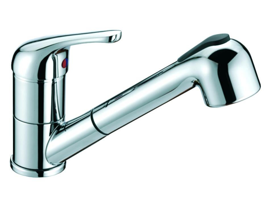 Miscelatore monocomando lavello doccia estraibile serie start | Leroy ...