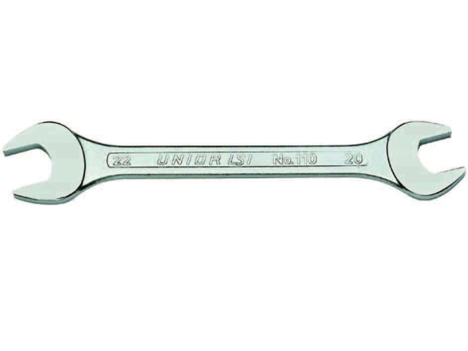Clé plate à fourches chromée polie 20x22mm - UNIOR - 600088 | Leroy Merlin