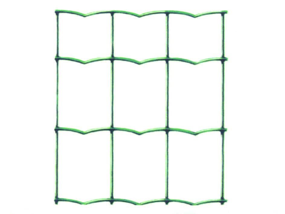 Rete elettrosaldata plastificata ondulata novaplax - filo ø mm.2,2 est ...