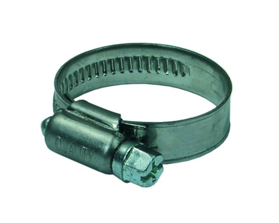 Fascetta stringitubo in acciaio inox aisi 430 mm.9,8 - ø mm.8/12 ...