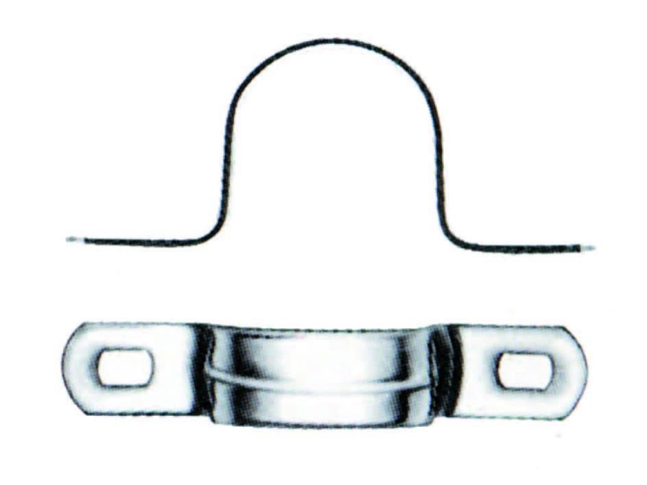 Graffette a cavallotto a due fori - ø mm.28 | Leroy Merlin