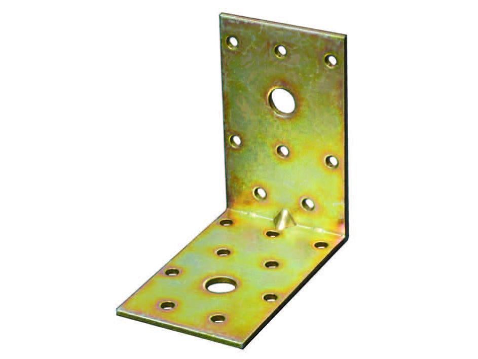 Piastre di giunzione piegate ad angolo pesanti larghezza mm.50 - mm ...