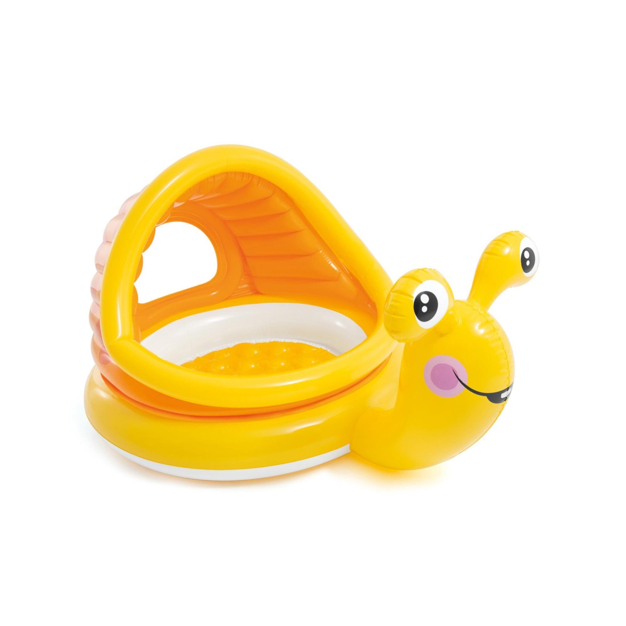 Intex 57124NP - Piscina Baby Lumaca con Parasole, 145x102x74 cm | Leroy ...