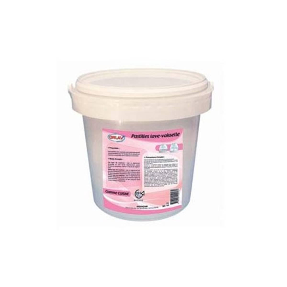 Pastilles professionnelles pour lave-vaisselle - Seau 5Kg - ORLAV ...