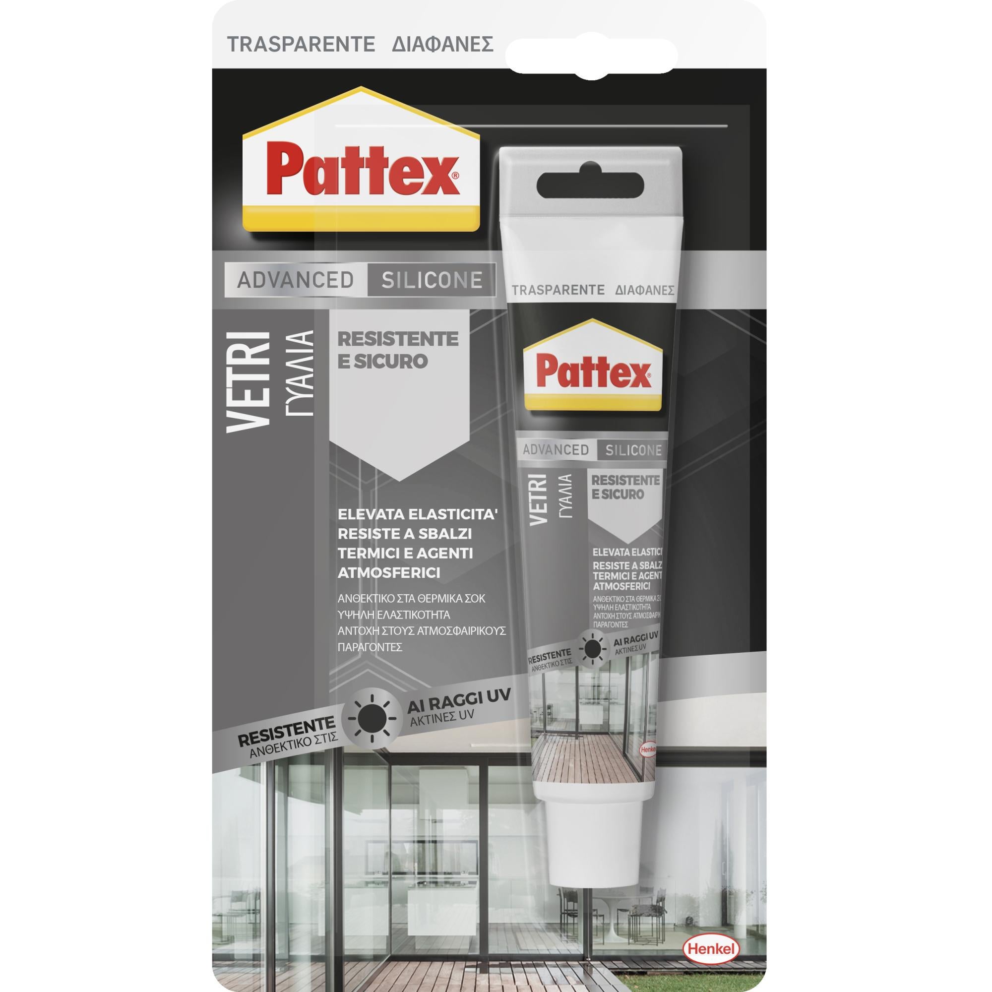 Pattex silicone vetri ml.50 | Leroy Merlin