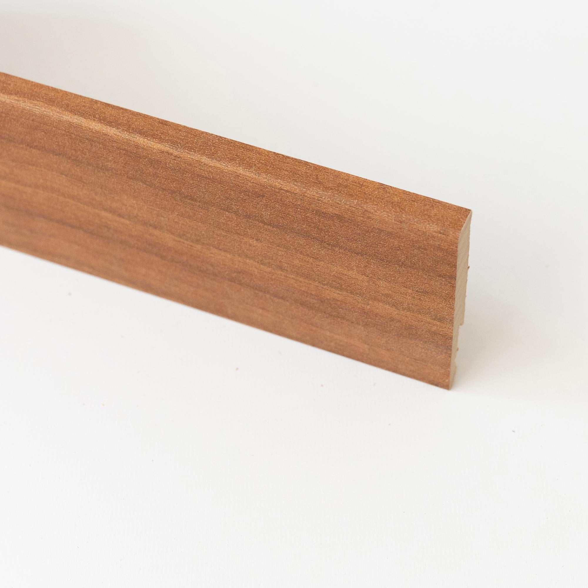 Battiscopa in mdf noce tanganika mm.11/14x80x2400 | Leroy Merlin