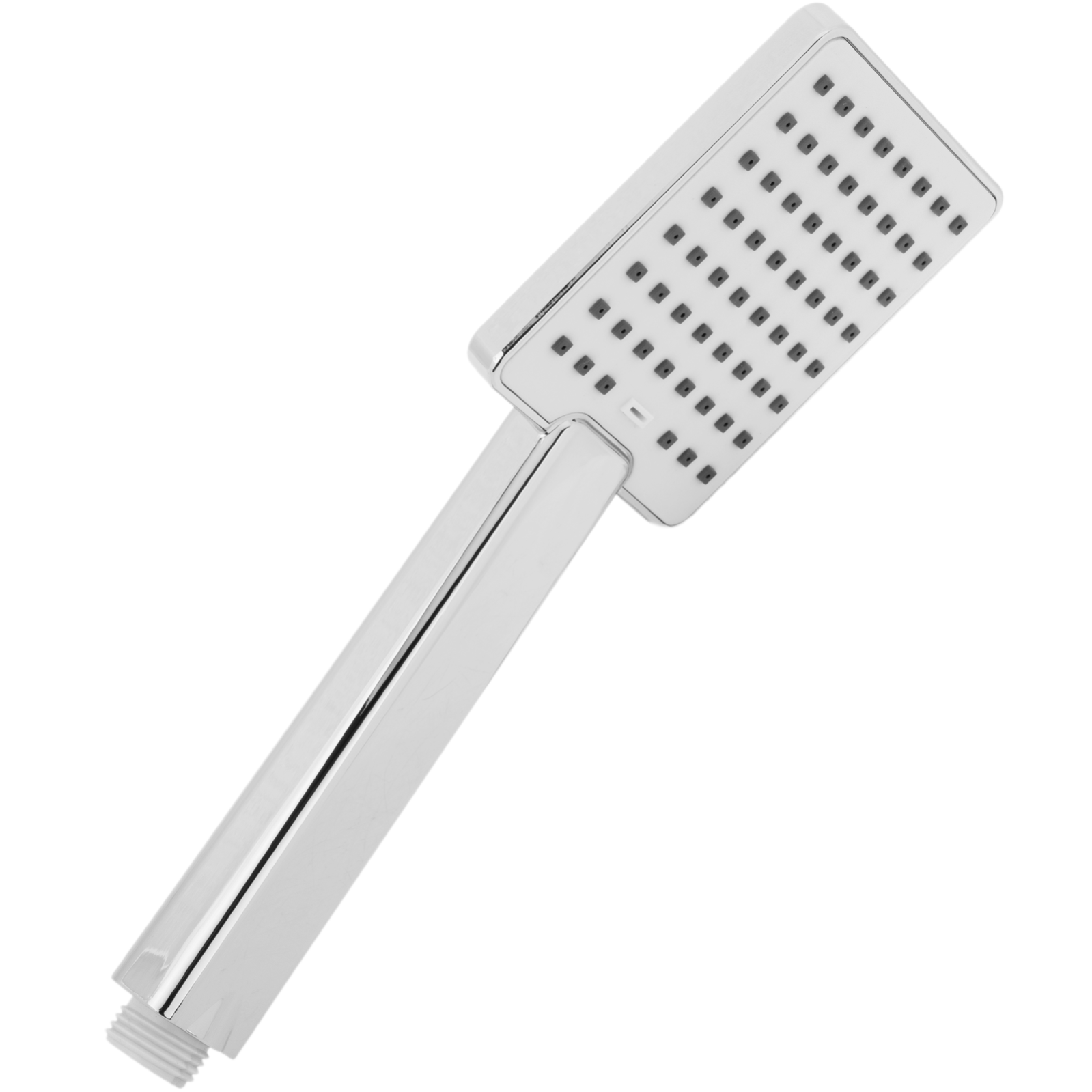 Soffione doccia mobile quadrato cromato con sistema anticalcare ...