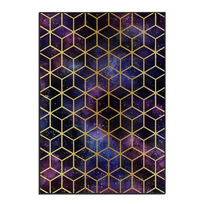 Tapis décoratif d' intérieur Geometric Dream 3 - Multicouleur - 100 x ...