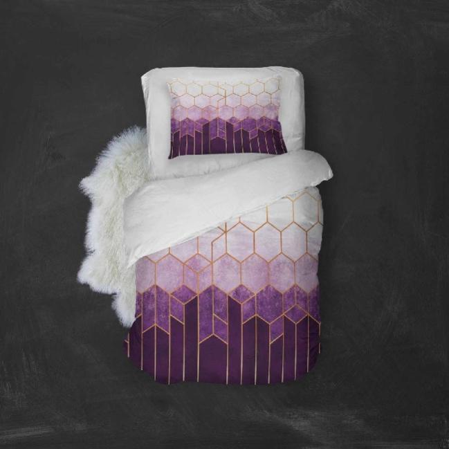 Housse de couette Marble 15 - 155 x 210 cm - Homemania | Leroy Merlin