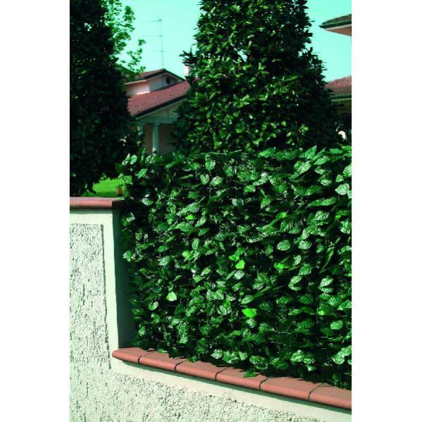Garden Friend S1098005 Siepe artificiale recizione foglie Lauro 1x3 mt ...