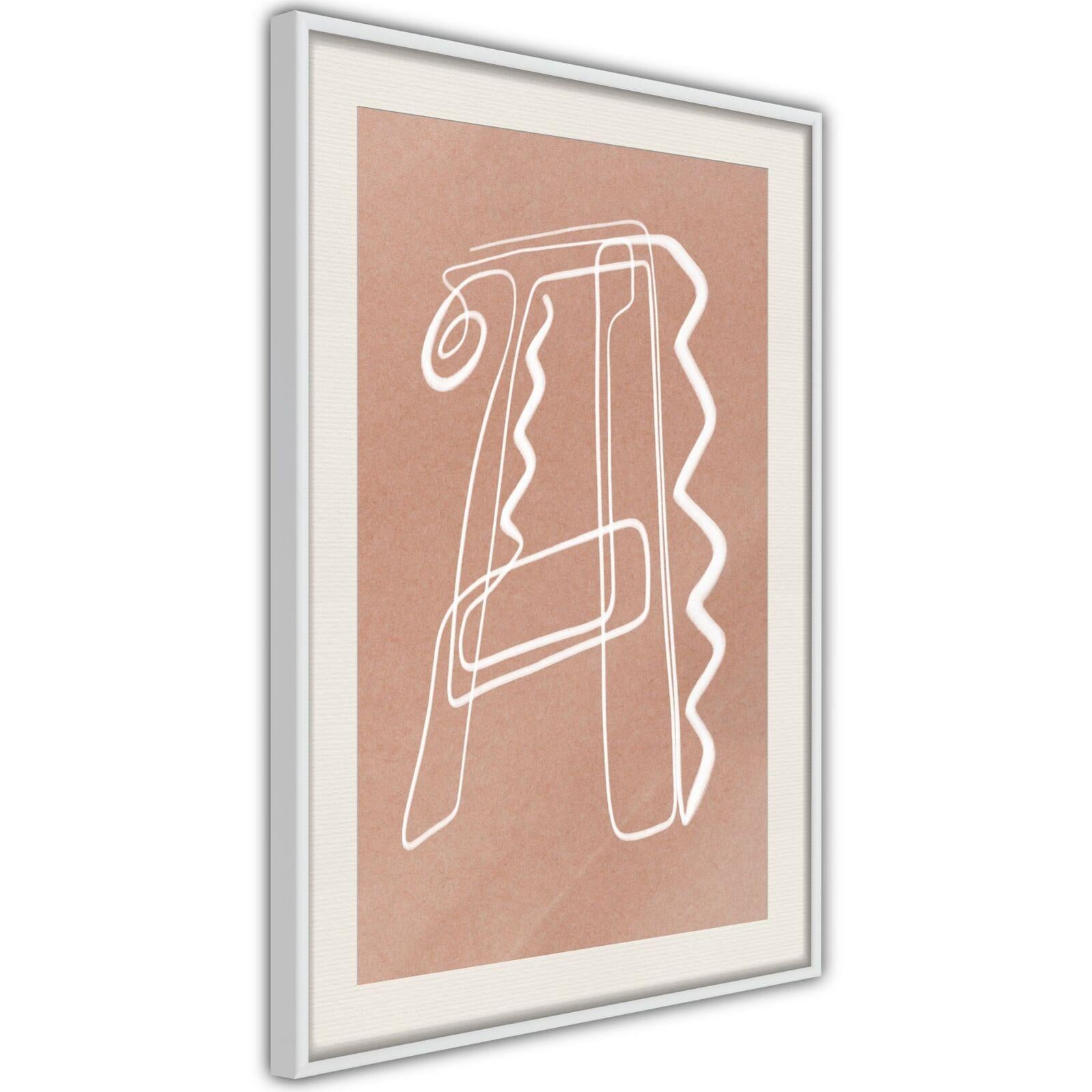 Tableau cadre Unité dans le désarroi - 40 x 60 cm | Leroy Merlin