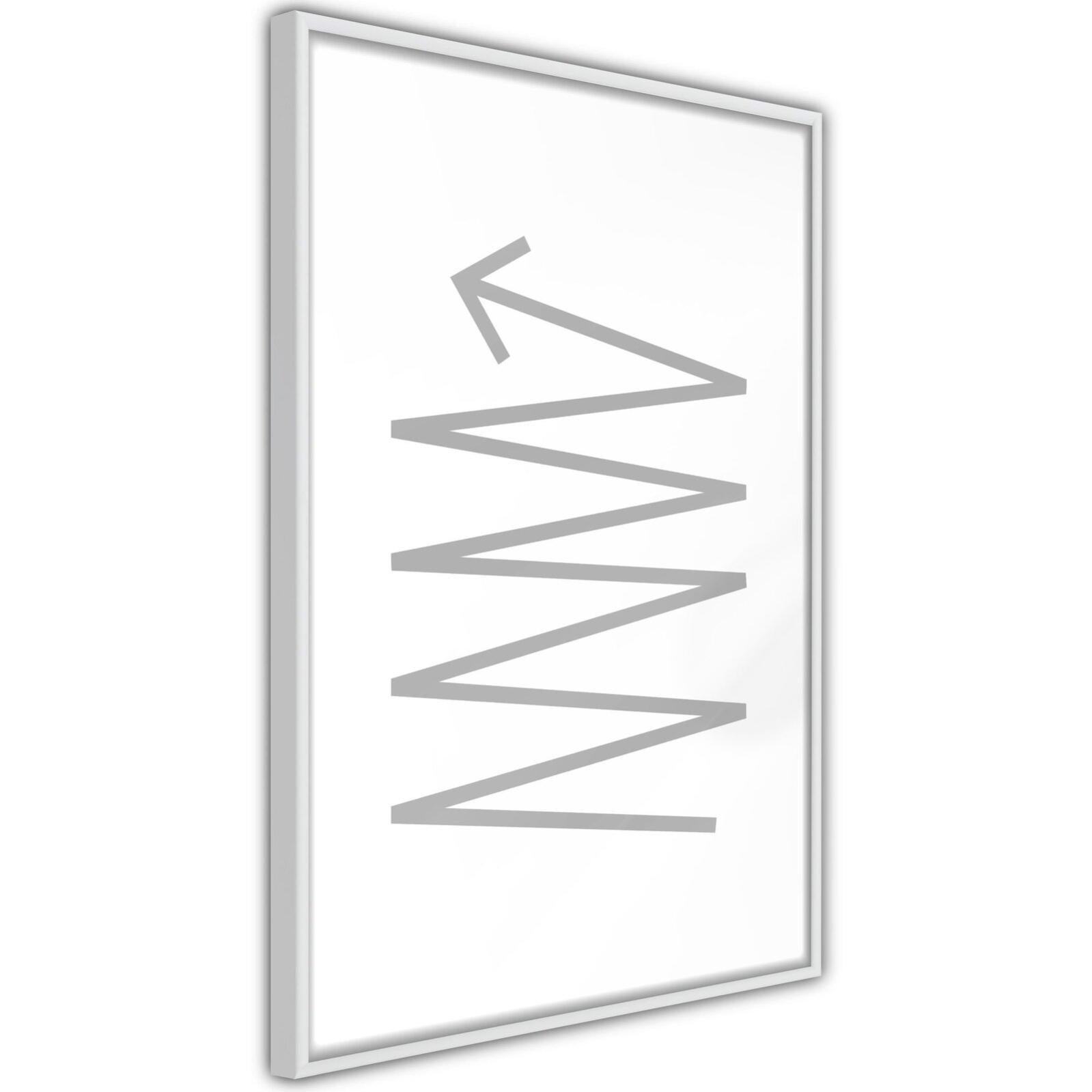 Tableau cadre Changements de direction - 40 x 60 cm | Leroy Merlin