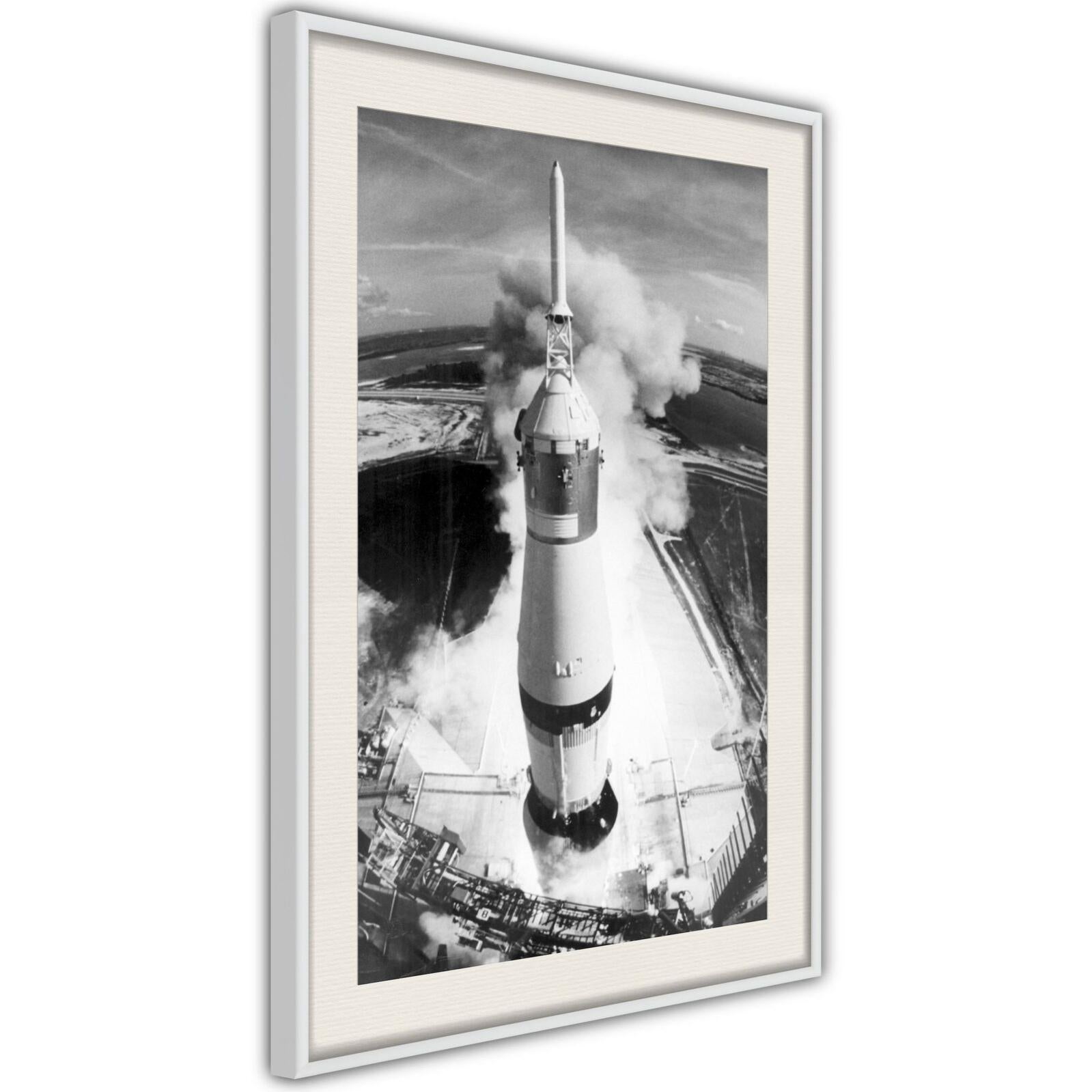 Tableau cadre Début de la mission - 40 x 60 cm | Leroy Merlin