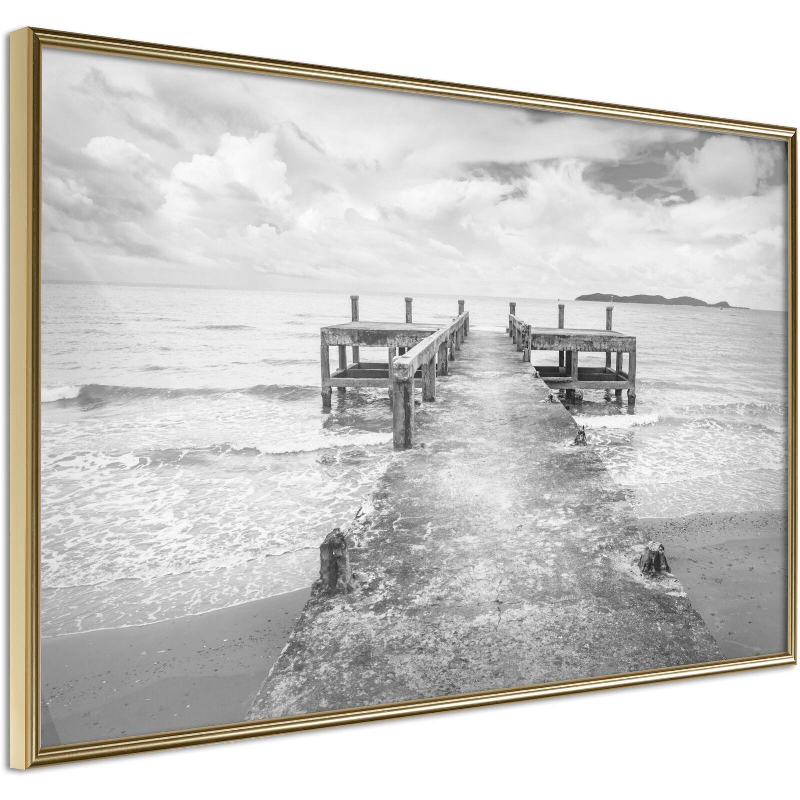 Tableau cadre Vieillard - 90 x 60 cm | Leroy Merlin