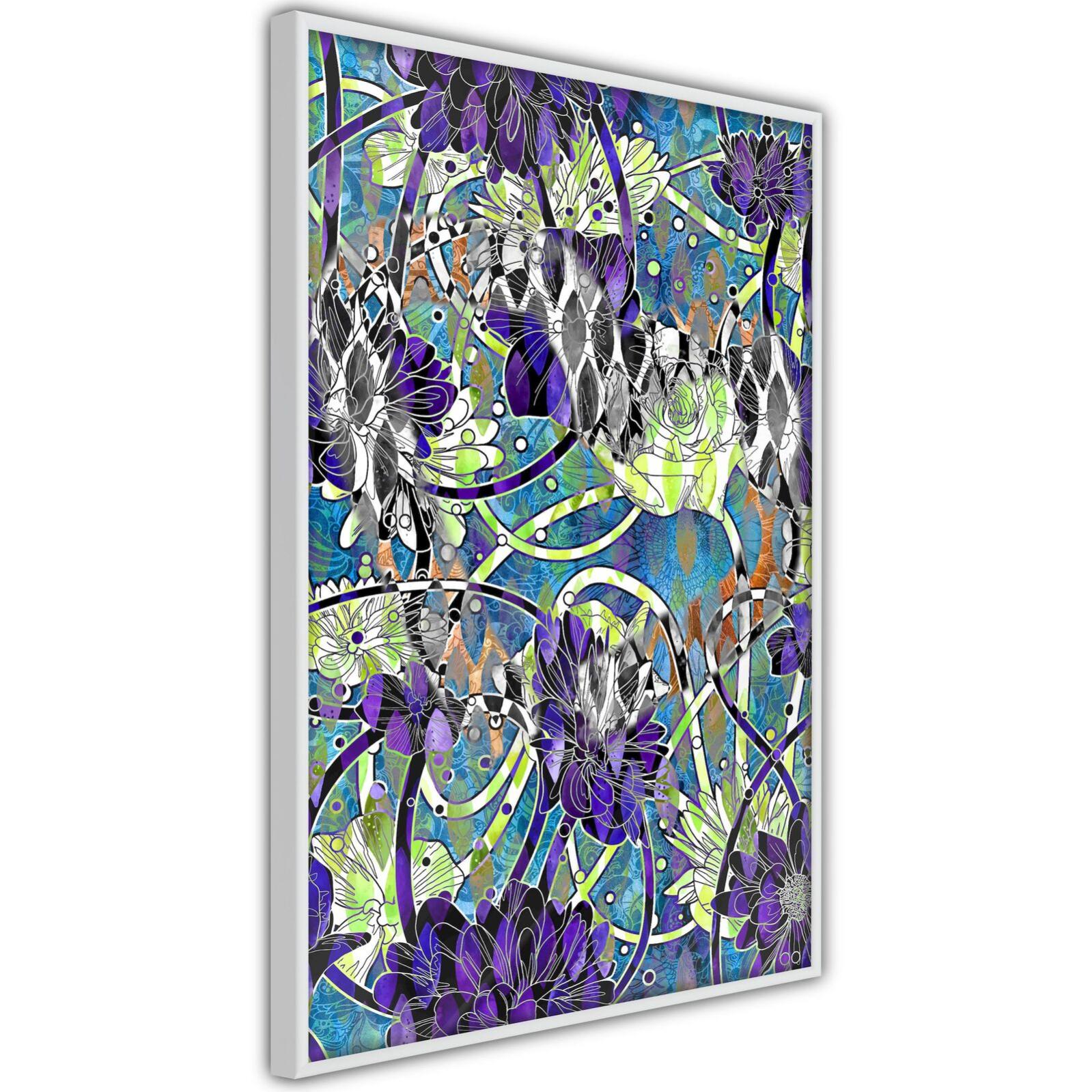 Tableau cadre Arabesque moderne - 40 x 60 cm | Leroy Merlin