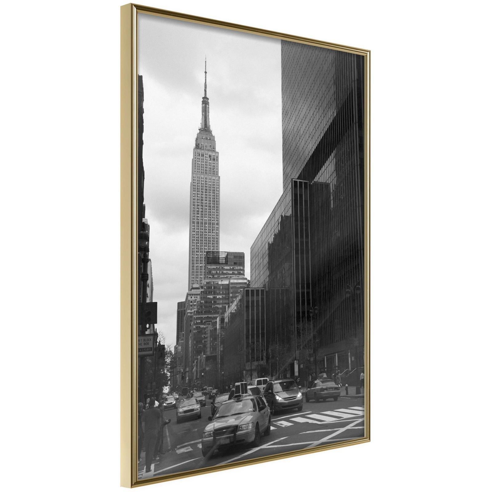 Tableau cadre Empire State Building - 40 x 60 cm | Leroy Merlin
