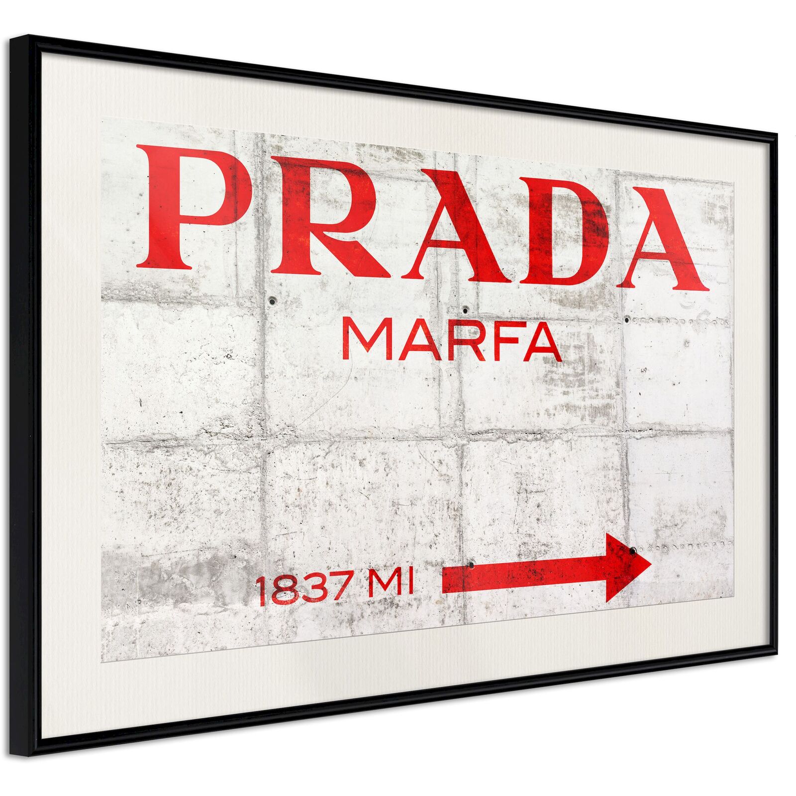 Tableau cadre Prada - 60 x 40 cm | Leroy Merlin