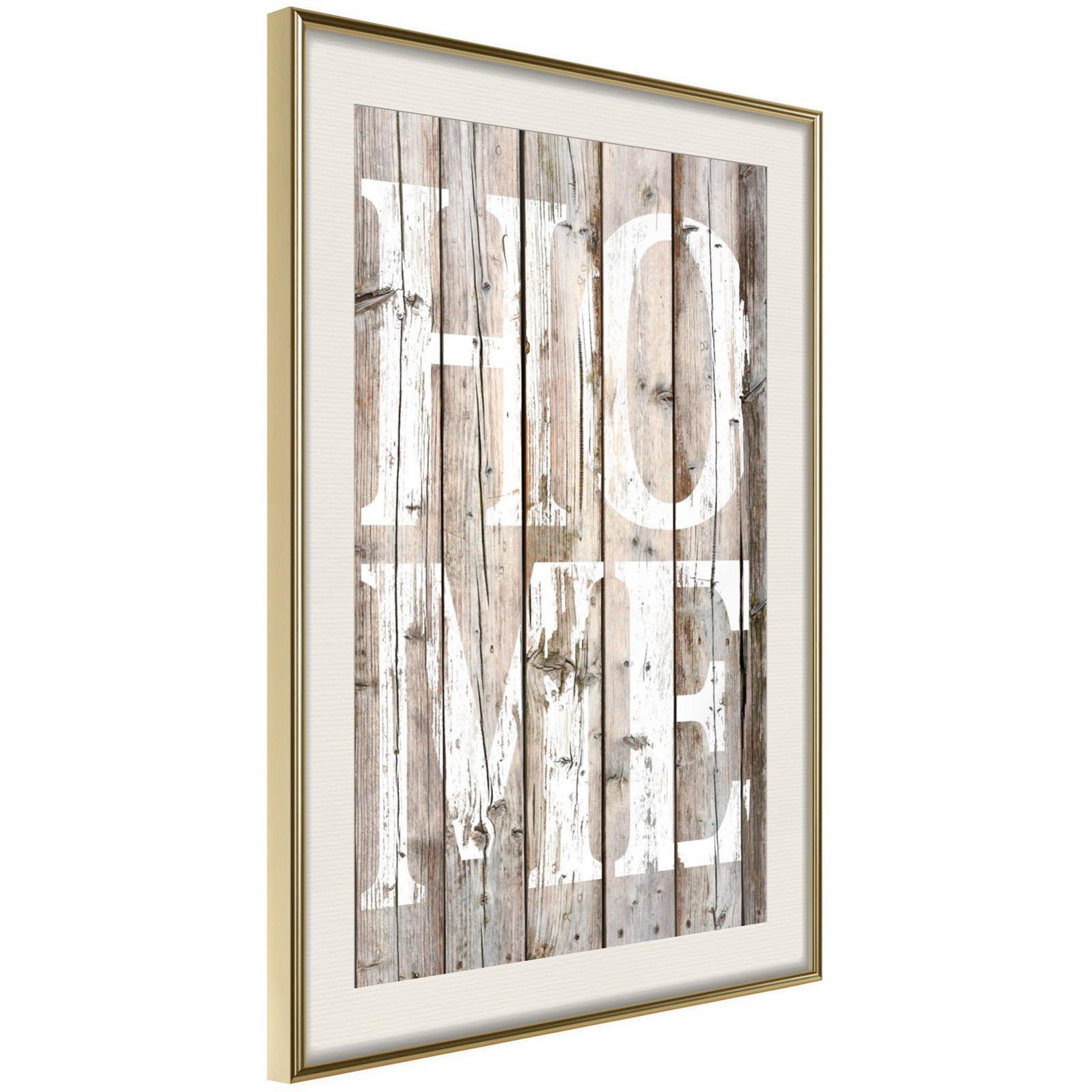 Tableau cadre Millésime : Accueil - 40 x 60 cm | Leroy Merlin