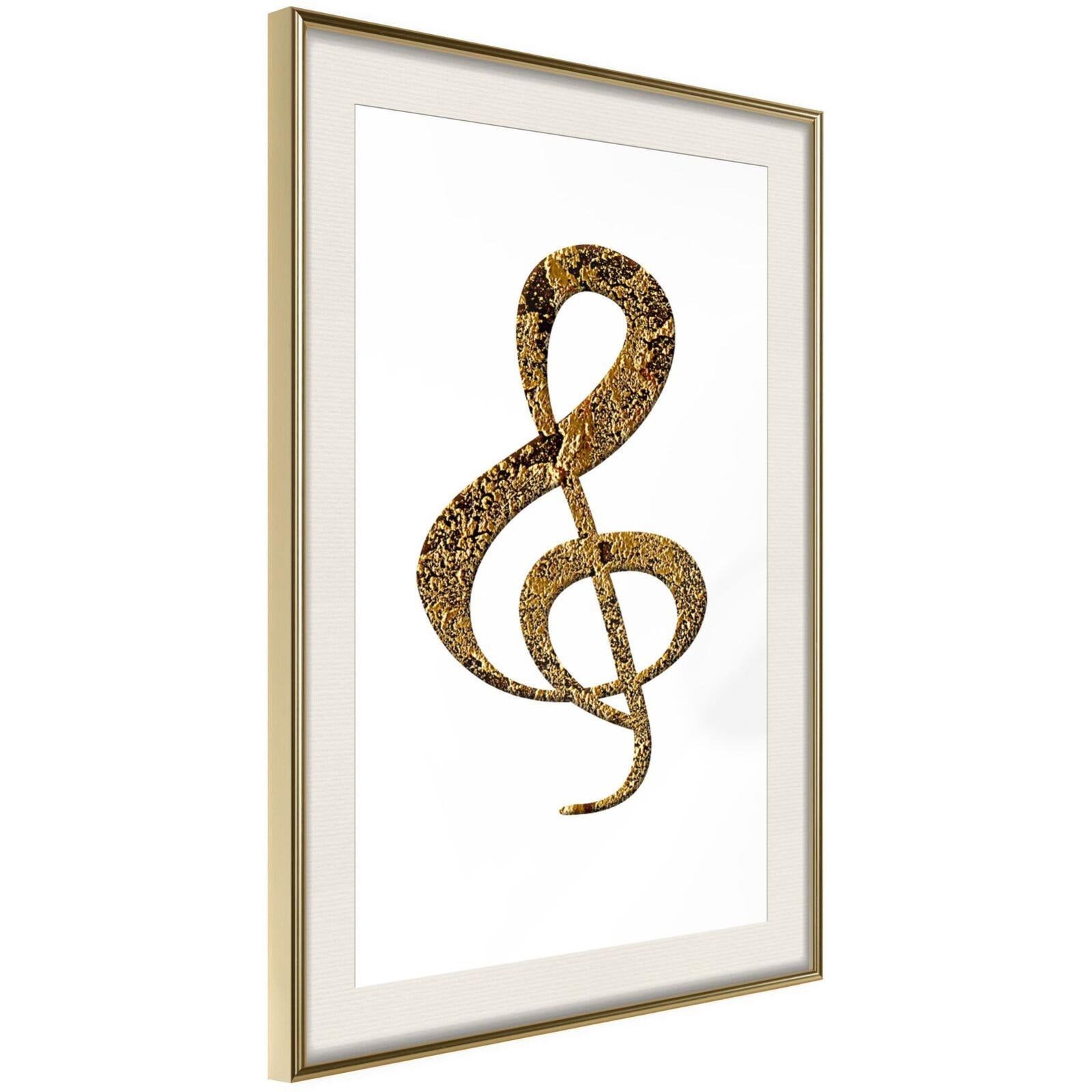 Tableau cadre Clef d'or treillis - 40 x 60 cm | Leroy Merlin