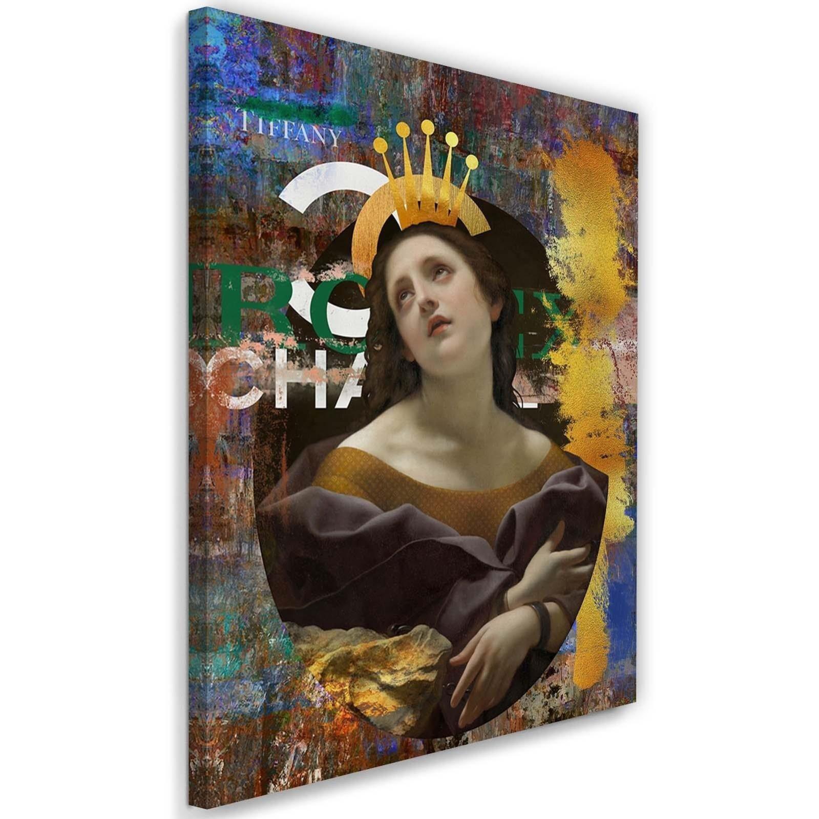 Tableau décor d'image d'oeuvre de mode xxl - 40 x 60 cm | Leroy Merlin