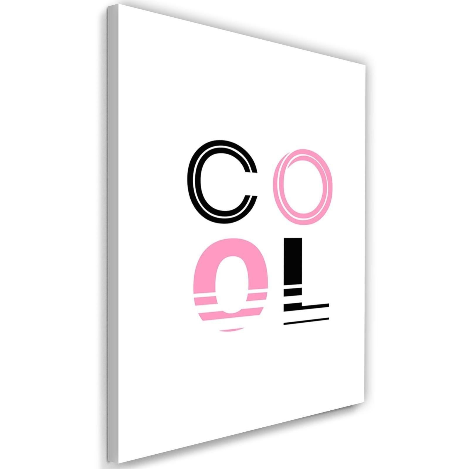 Tableau inscription cool - 80 x 120 cm | Leroy Merlin
