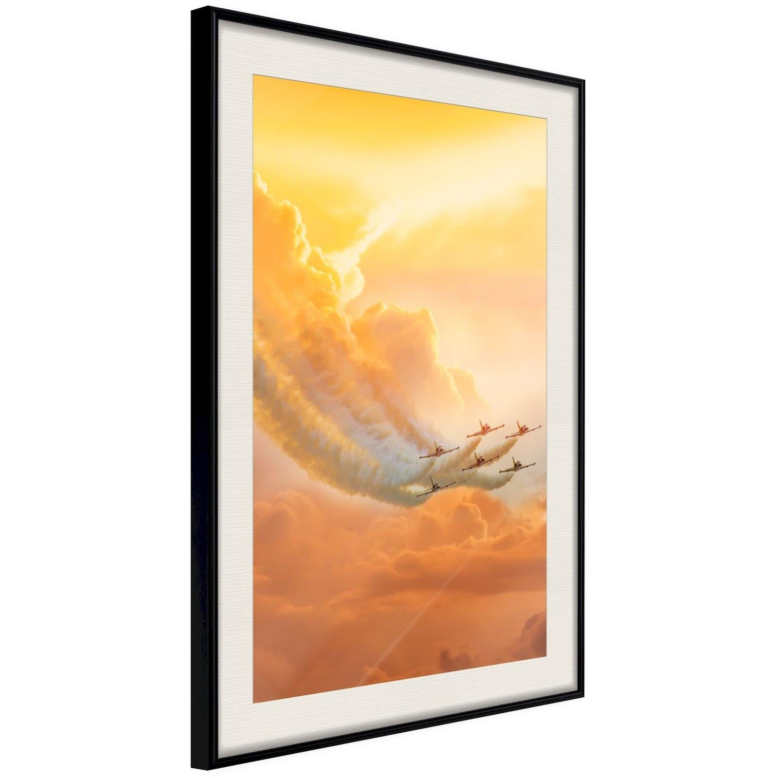 Tableau cadre Formation de vol - 30 x 45 cm | Leroy Merlin