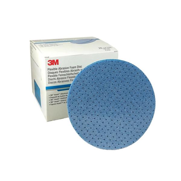 3M 33543 FLEXIBLE ABRASIF 150MM DIAMÈTRE DISCS P1500 20 PIECES | Leroy ...