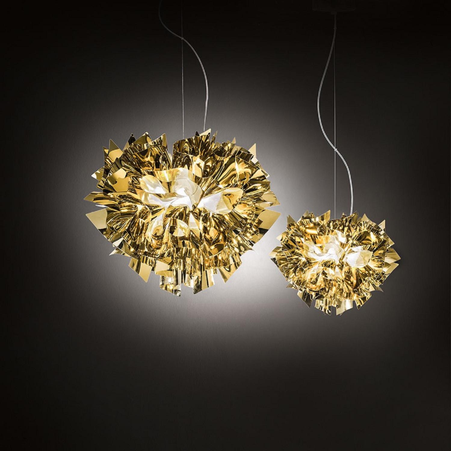 Lampada a sospensione SLAMP Veli Suspension Large Oro | Leroy Merlin