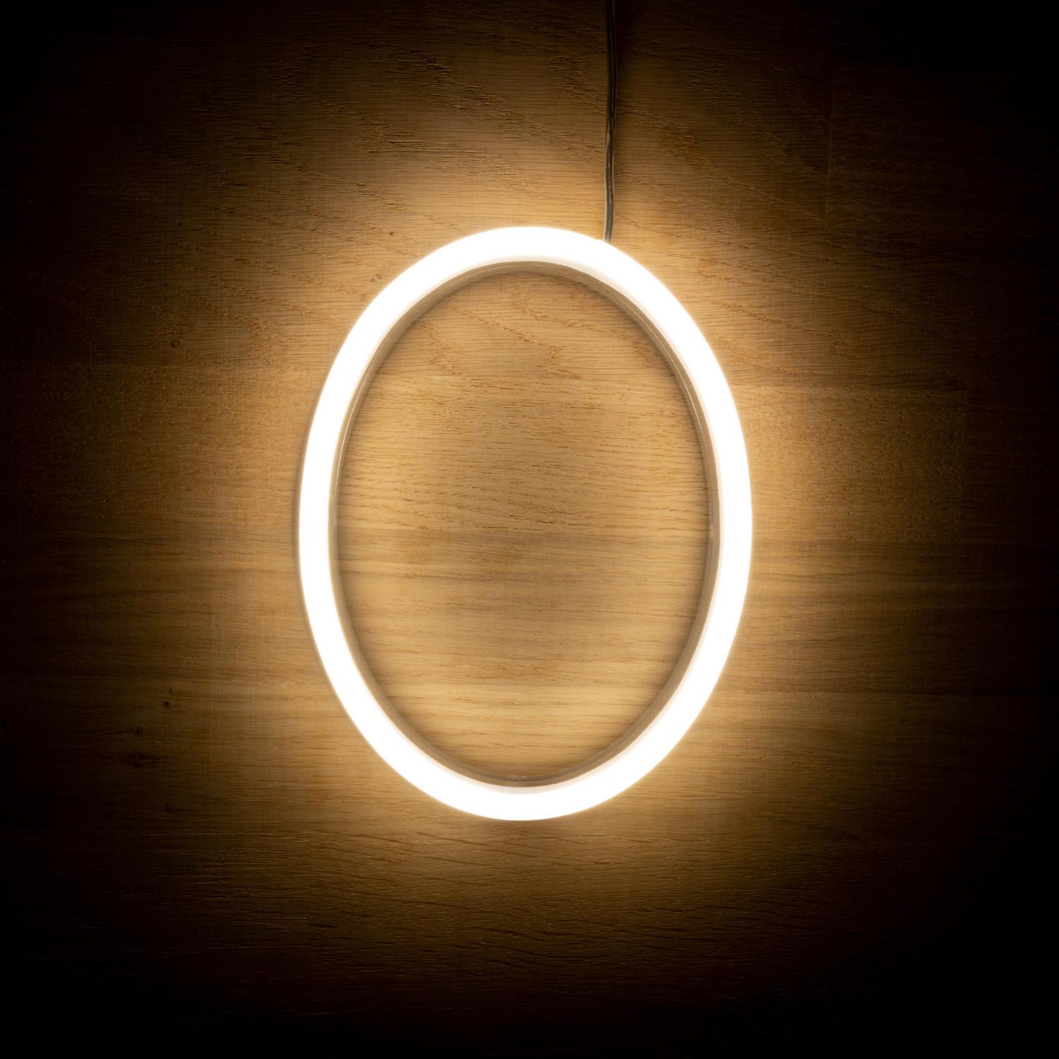 Numeri e Simboli LED Neon 0. | Leroy Merlin