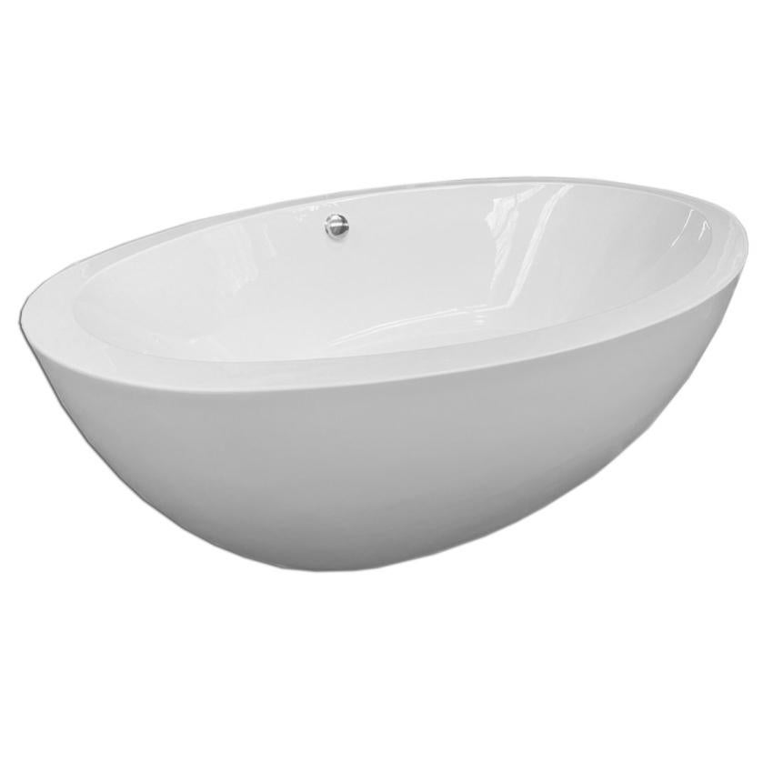 Vasca freestanding bianca 190 X 120 cm – Melody | Leroy Merlin