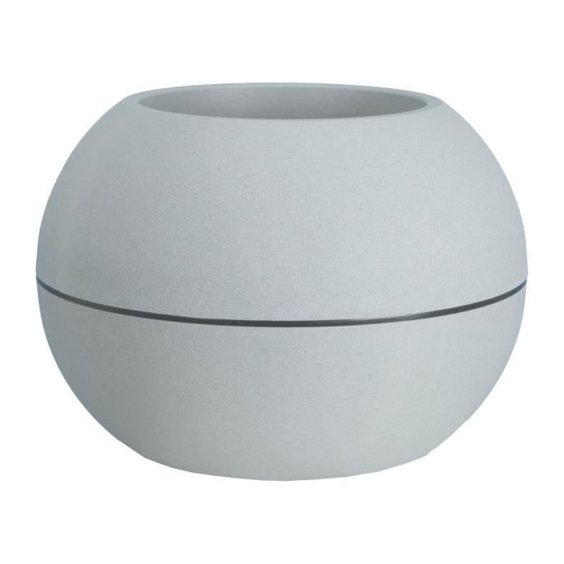 RIVIERA - pot de fleurs Boule - D50 - stone | Leroy Merlin