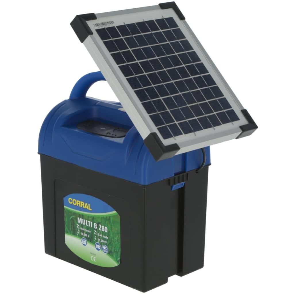 Corral Solar Set 5 W incl. mount, 15Ah, AGM Battery | Leroy Merlin