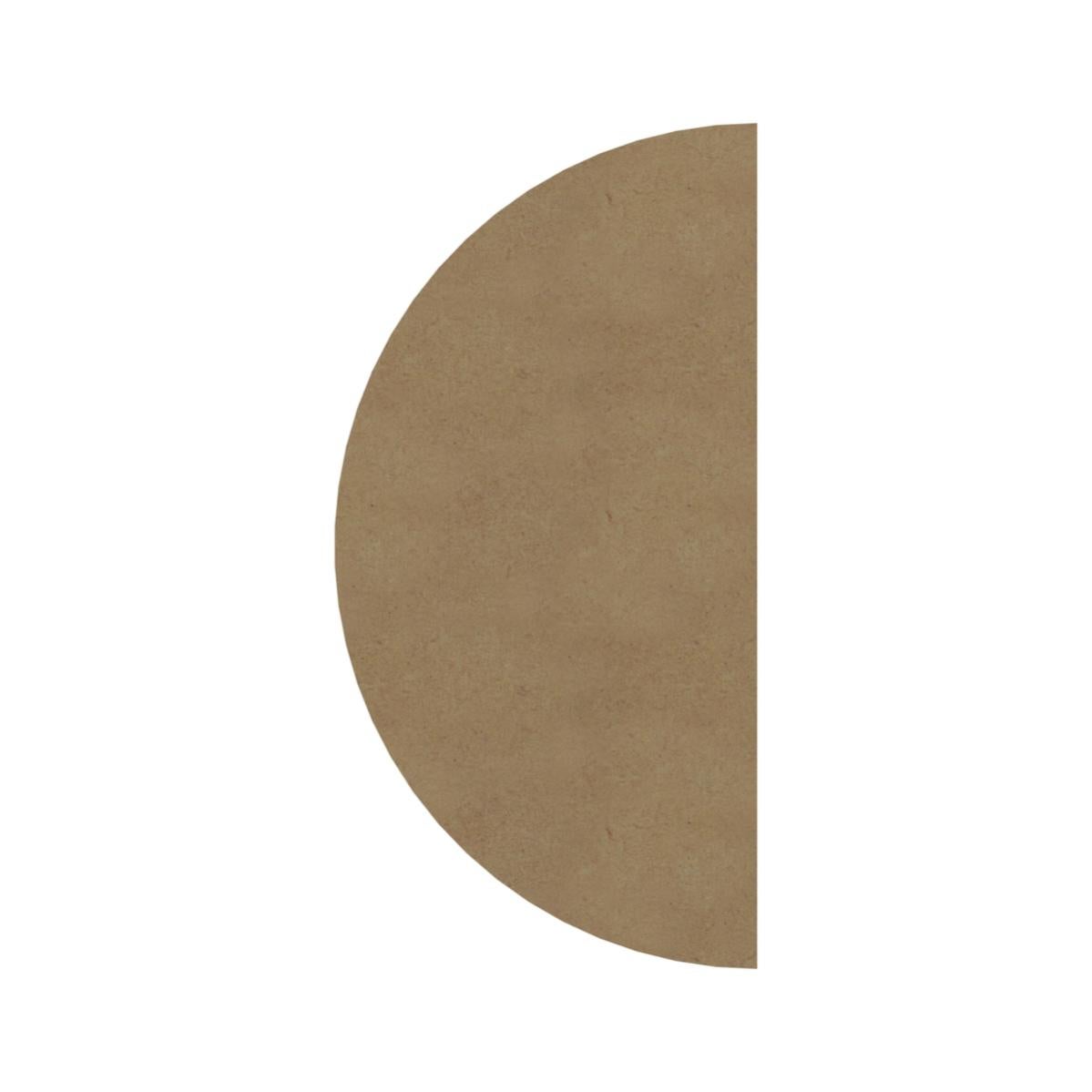 Demi-cercle mdf 40x20cm | Leroy Merlin