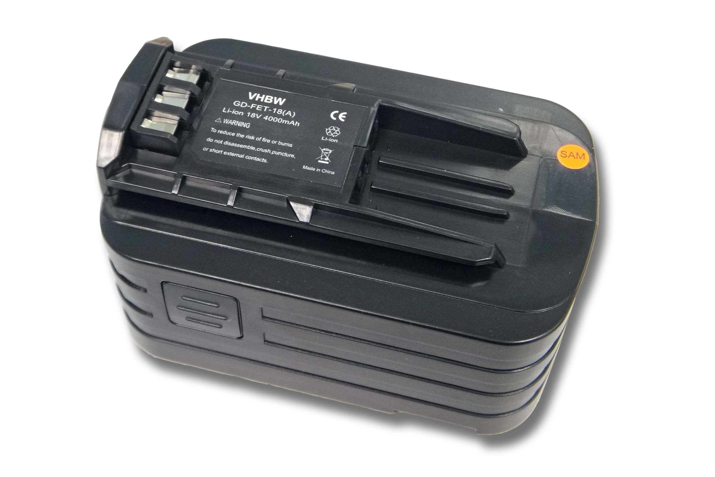 Vhbw batteria compatibile con Festo / Festool VECTURO OSC 18 Li E-Basic attrezzi da lavoro (4000 ...