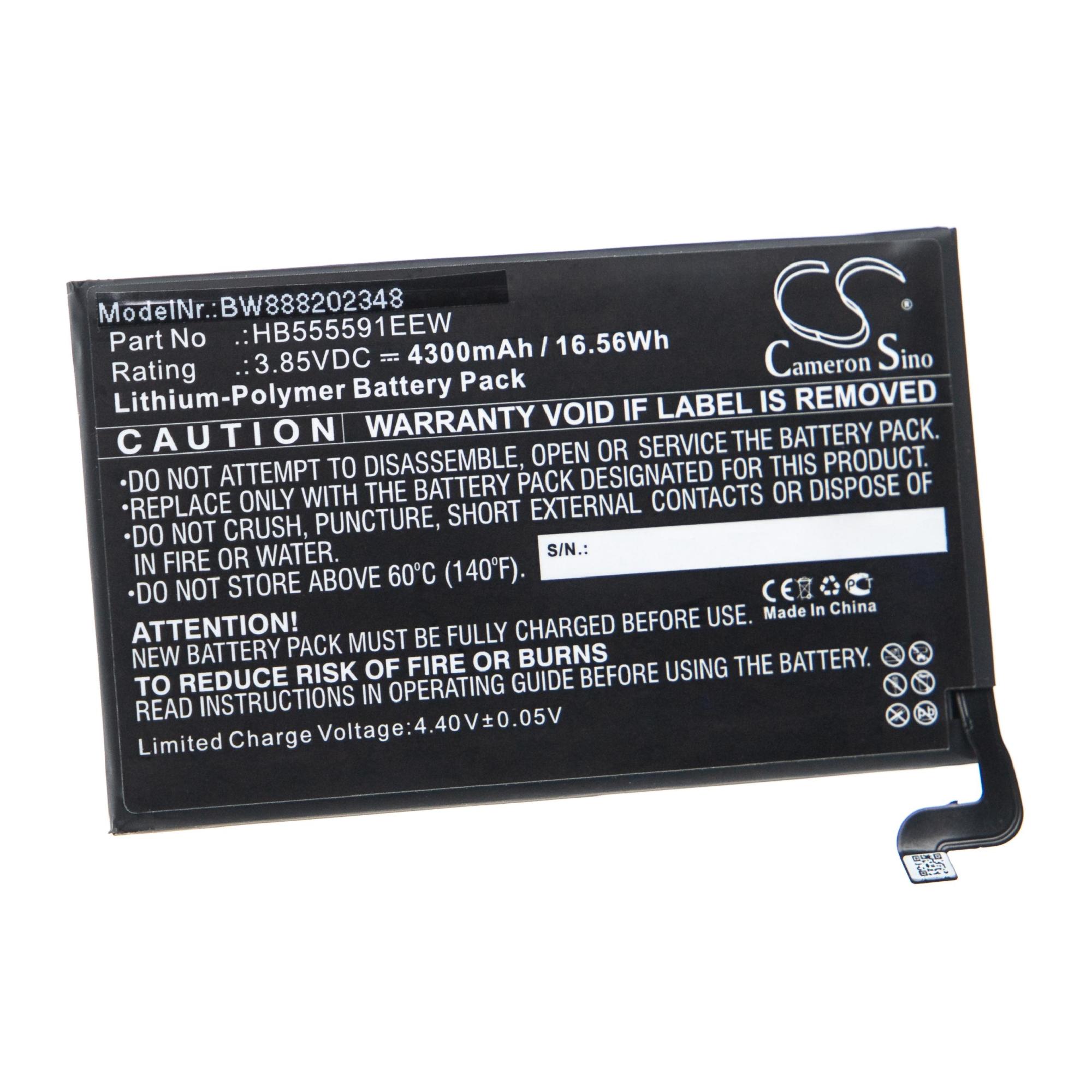 Vhbw Batterie compatible avec Huawei LIO-AN00, LIO-AN00P smartphone ...