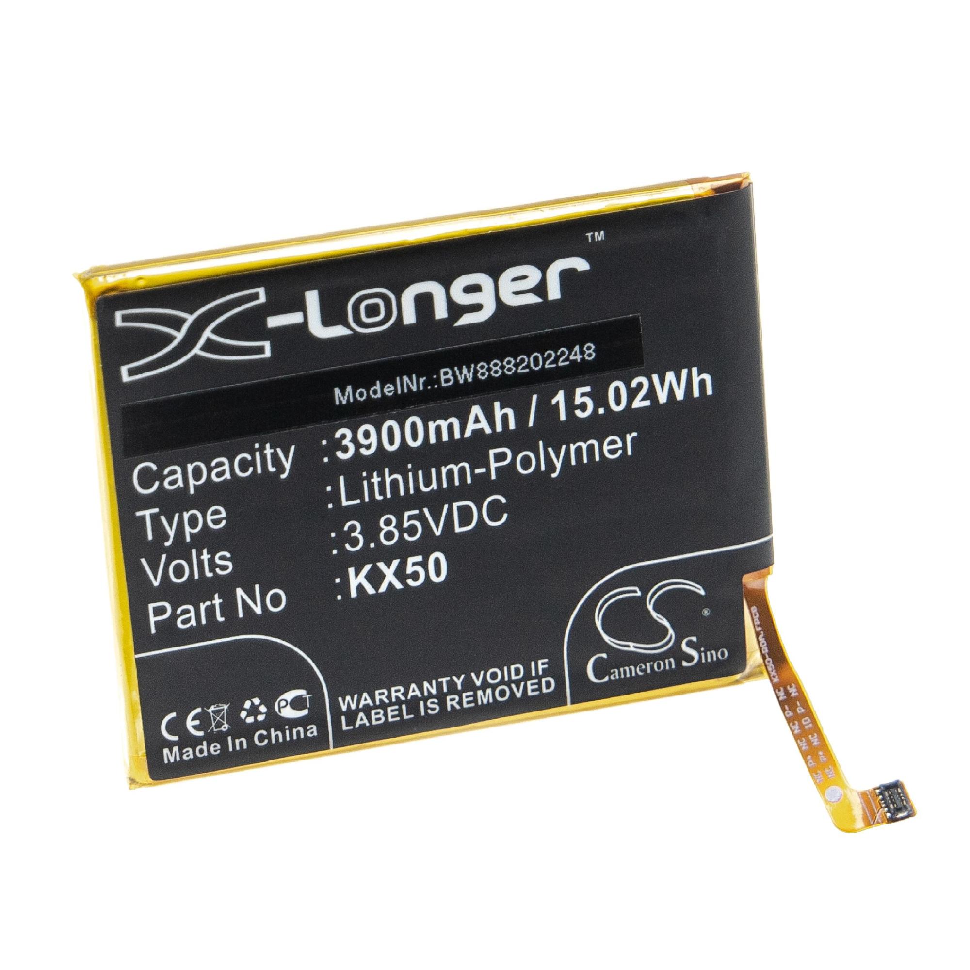 Vhbw Batterie remplacement pour Motorola KX50 pour smartphone (3900mAh ...