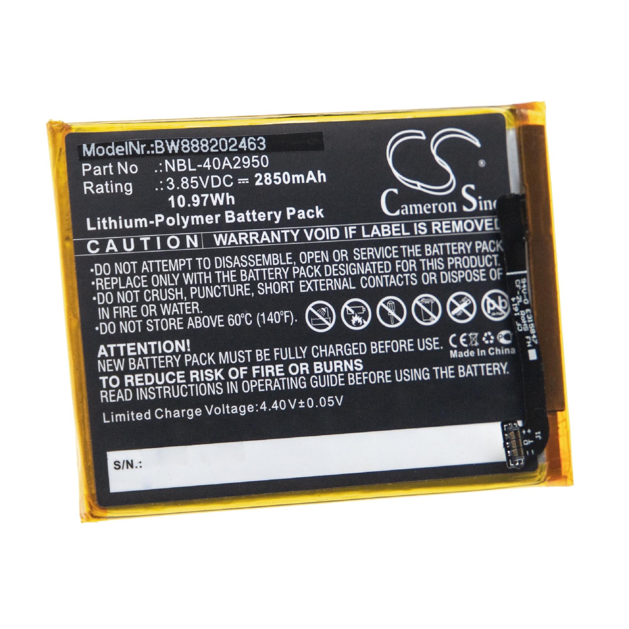 Vhbw Batterie remplacement pour Neffos / TP-Link NBL-40A2950 pour ...