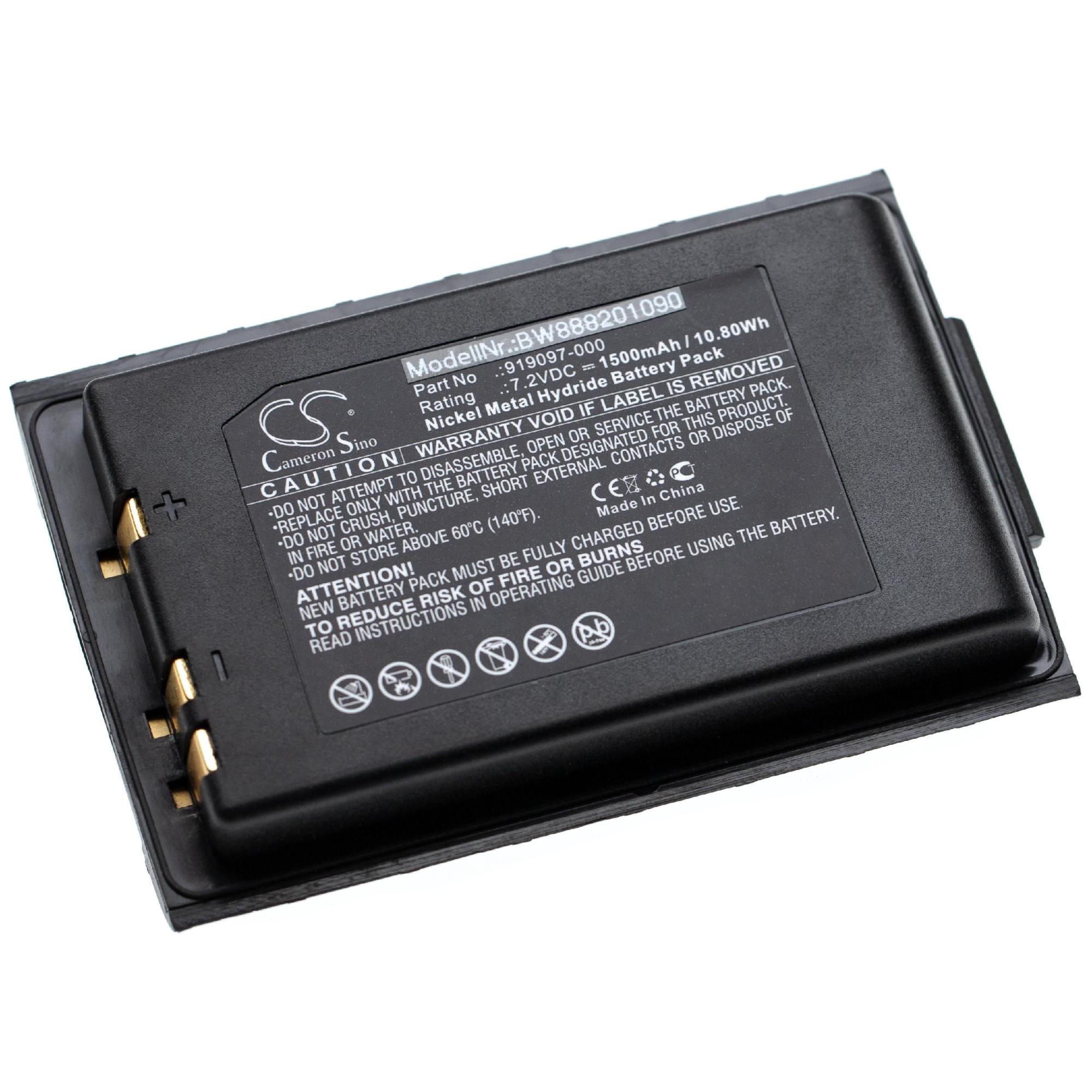 Vhbw Batterie compatible avec Akerstroms MC93, MC95 Télécommande ...