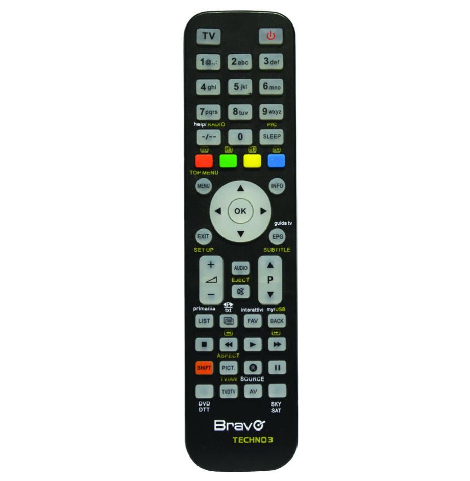Bravo TECHNO 3 télécommande IR Wireless DTT DVD/Blu-ray SAT TV VCR ...