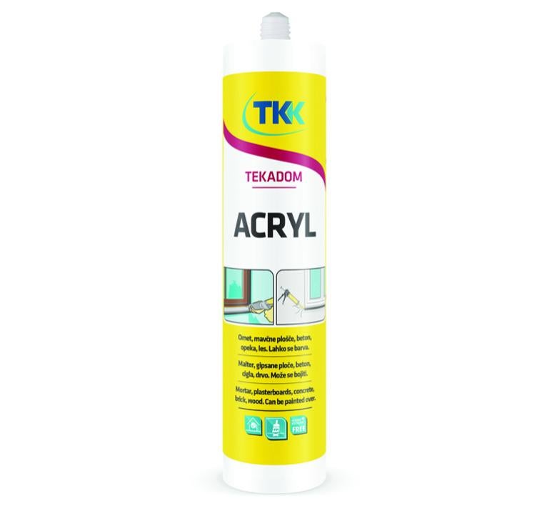 Silicone acrilico tekadom acryl - ml.310 bianco | Leroy Merlin