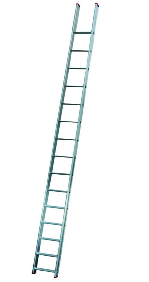 Scala da appoggio genia in alluminio en 131 - 9 gradini cm.295h. peso ...