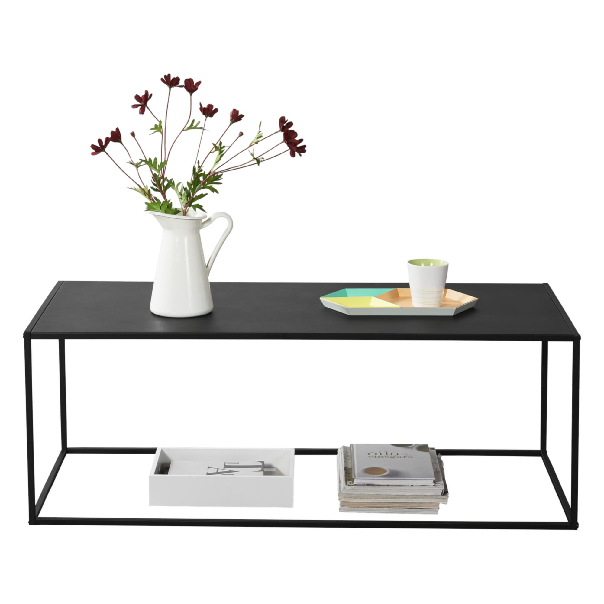 [en.casa] Tavolo a Consolle 40 x 110 x 50 cm Metallo in Stile ...