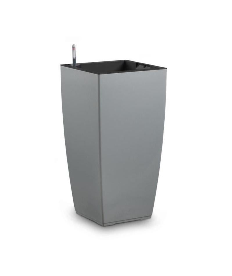 PoeTIC - Bac Casa Authentic carré haut 3058 ciment - L 29,9 x l 29,9 x ...