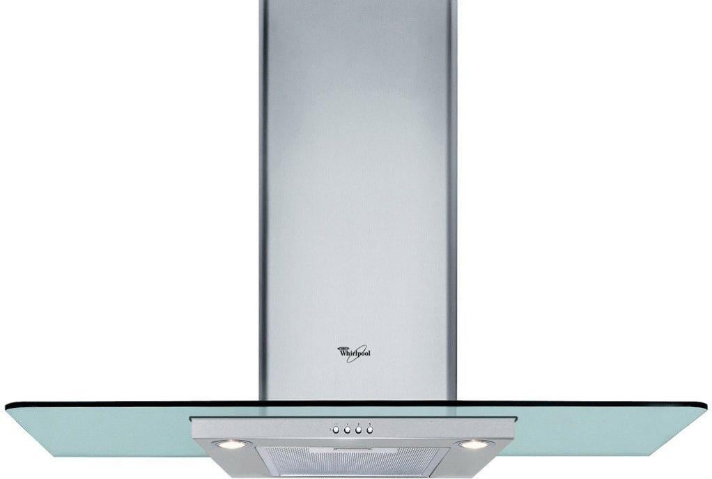 Hotte décorative 603m³/h WHIRLPOOL 90cm, WHFG 94 FLMX | Leroy Merlin