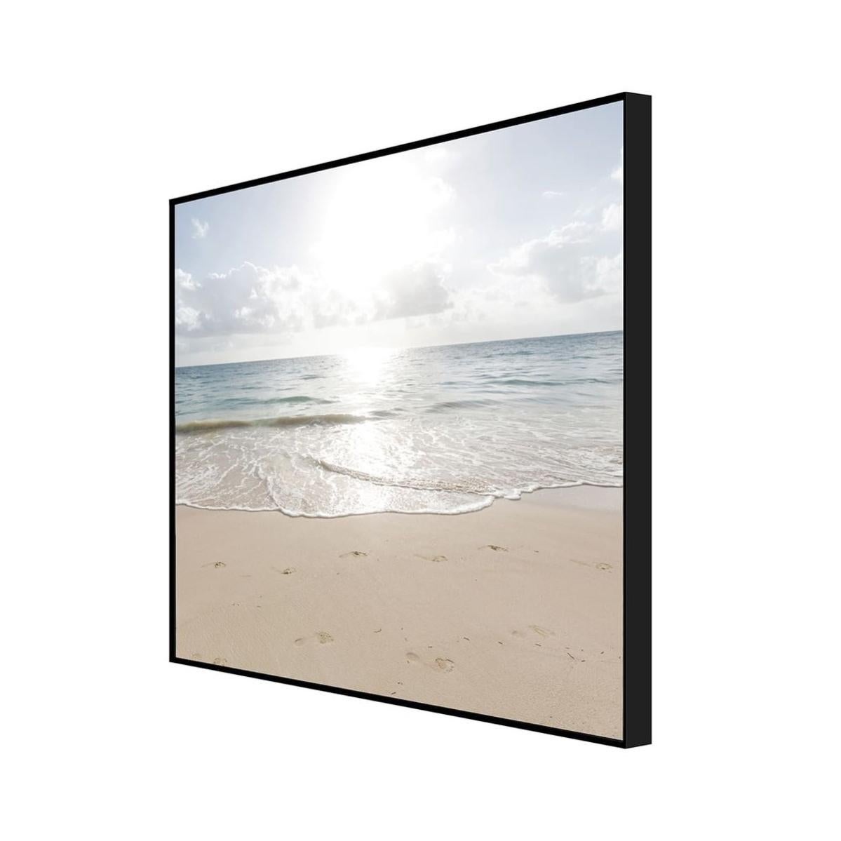 Tableau encadré à la finition mate mer 60x60 cm | Leroy Merlin