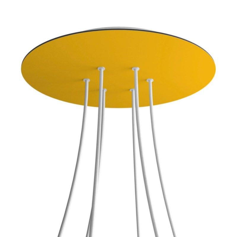 Creative cables - Rosace XXL Rose-One rond de 400 mm de diamètre avec 6 ...