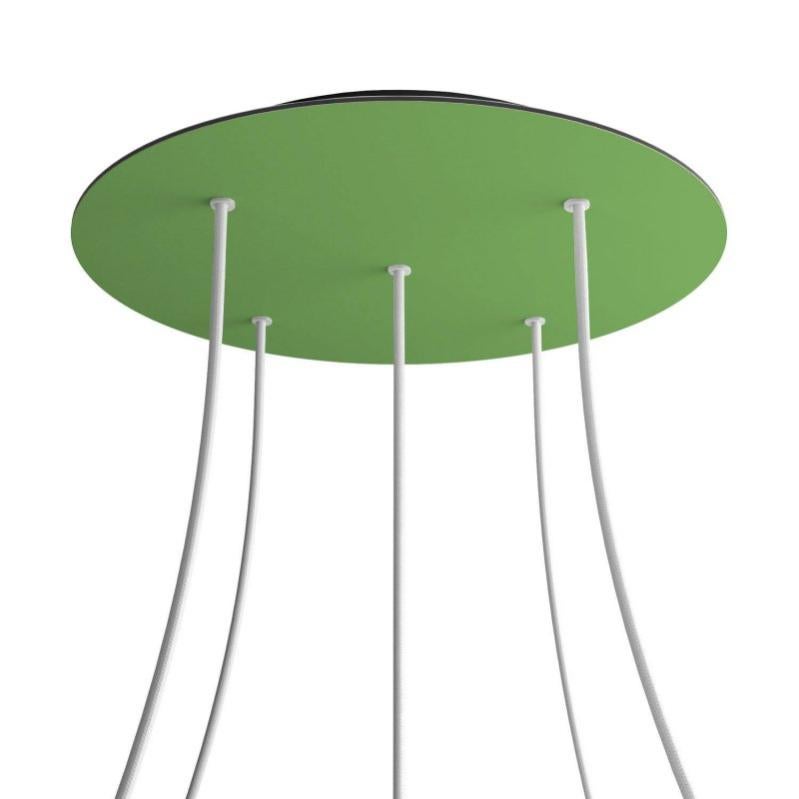 Creative cables - Rosace XXL Rose-One rond de 400 mm de diamètre avec 5 ...