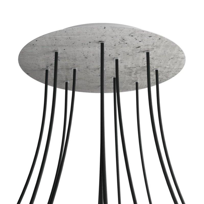 Creative cables - Rosace XXL Rose-One rond de 400 mm de diamètre avec ...