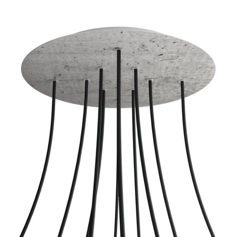 Creative cables - Rosace XXL Rose-One rond de 400 mm de diamètre avec ...